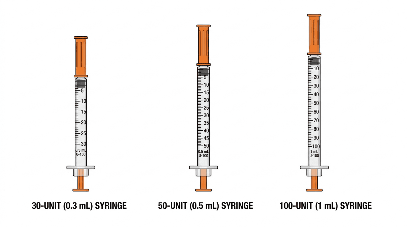 How to Read an Insulin Syringe: Units vs mL, Every Marking Explained ...